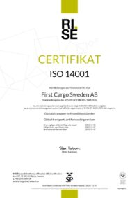 First Cargo Sweden – First Cargo Sweden
